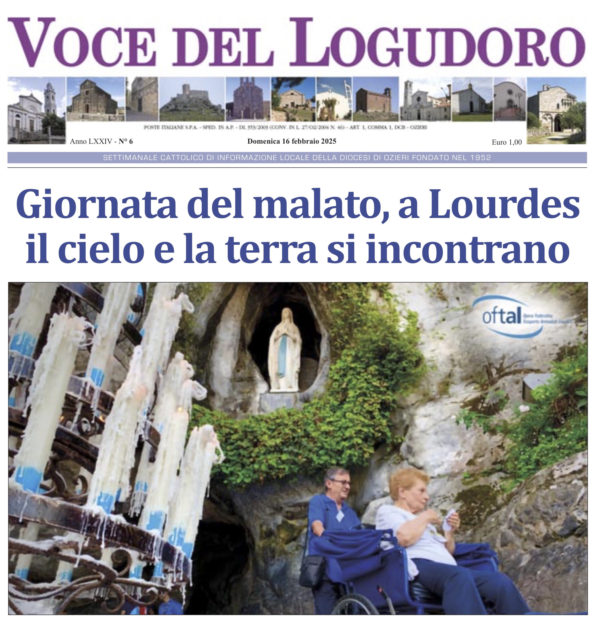 VOCE DEL LOGUDORO – Settimanale n. 6/2025 - Diocesi di Ozieri