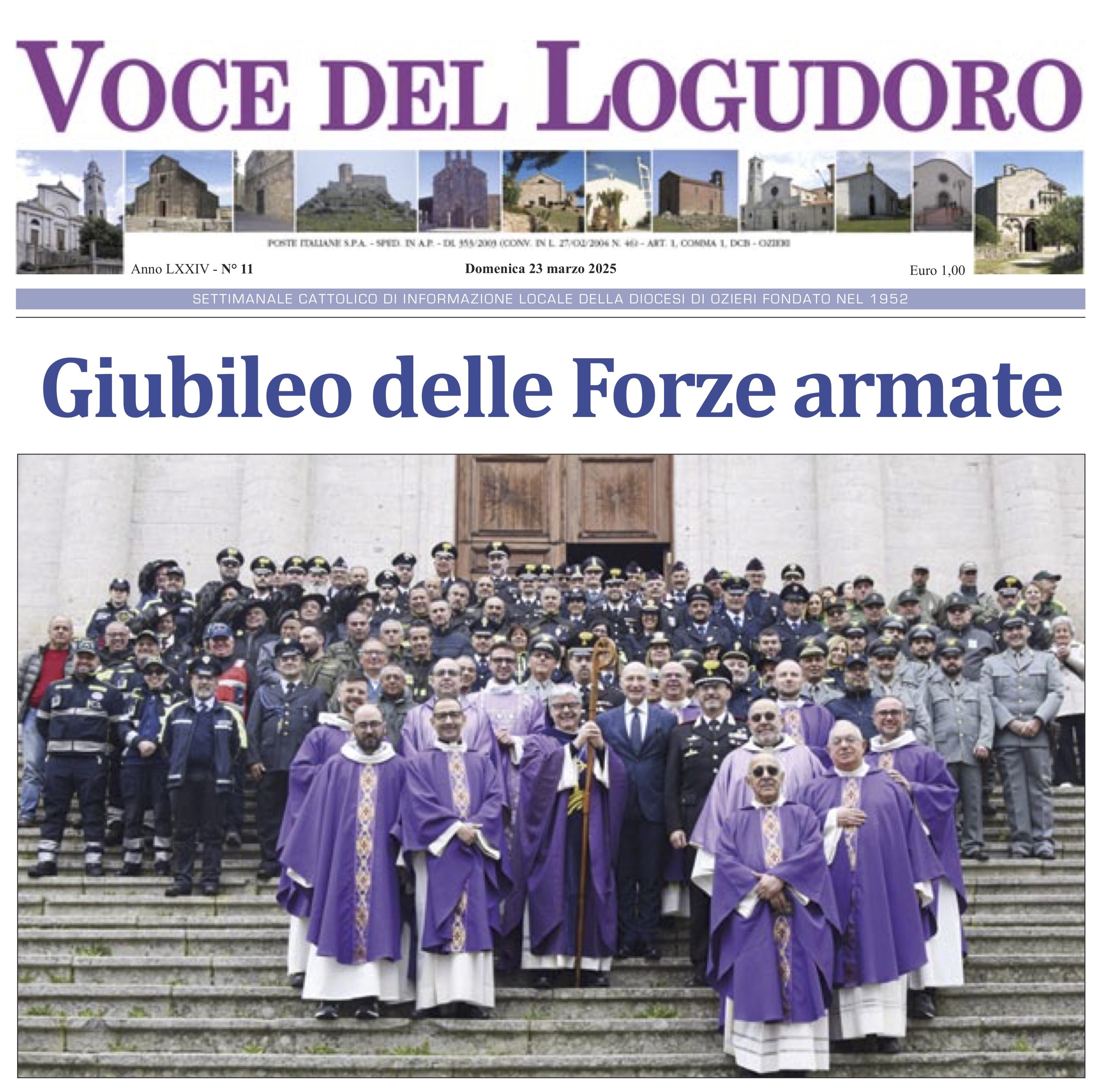 VOCE DEL LOGUDORO – Settimanale n. 11/2025 - Diocesi di Ozieri
